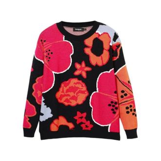 Desigual Rundhals-Strickpullover - - Knitwear - Damen - Mehrfarbig - XL