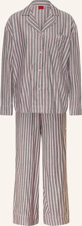 HUGO BOSS Hugo Schlafanzug Flannel Set rosa