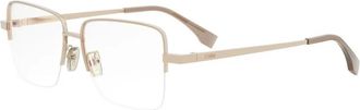 Fendi Fe50107F Optisches Gestell - - Accessories - unisex - Gelb - ONE SIZE
