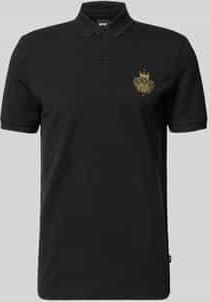 HUGO BOSS Regular Fit Poloshirt aus reiner Baumwolle Modell QIANG