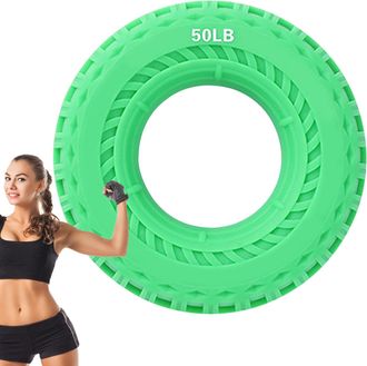 Generic Handkraft Trainer Zur St&auml;rkung Der Griffkraft,Handfl&auml;chen Massage Aus Silikon - Reifenring Zur Handkraftst&auml;rkung - F&uuml;r Pendler, Unterwegs, M&auml;nner Und 