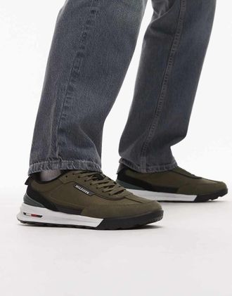 Tommy Hilfiger Basket - Retro-Laufsneaker in Grün