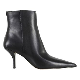 Michael Kors Femme, Chaussures, Noir, Taille: 38 1/2 EU Selina Leather Ankle Boot