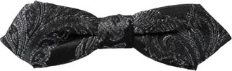 Dolce & Gabbana Homme, Accessoires, Noir, Taille: ONE Size Papillon en Satin de Soie