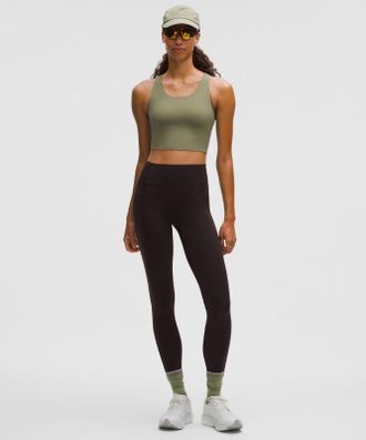lululemon Swift Speed Leggings mit hohem Bund für Frauen - 64 cm - Größe 10 in Sequoia