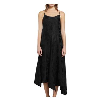 Uma Wang Acrry Kleid - - Dresses - Damen - Schwarzk - M