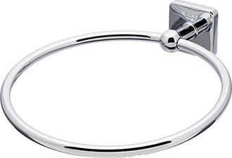 Roca A816659001 Victoria Handtuchring f&uuml;r das Badezimmer, Badezimmerzubeh&ouml;r, Metall, Chrom, gl&auml;nzend, 200 mm