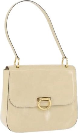 Celine Sac bandouli&egrave;re vintage doccasion - Femme - Pre-owned - Beige - Taille: ONE Size