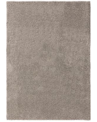 benuta Basic Hochflorteppich Soho - hellgrau 160x230 cm - Kuschelig Weicher Teppich im Minimalistischen Look - Pflegeleicht - Fußbodenheizung Geeignet