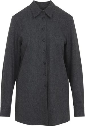 Khaite Femme, Blouses et Chemises, Bleu, Taille: 38 FR Auryn Shirt