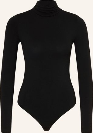 Wolford String-Body Seamless Wool Aus Merinowolle schwarz