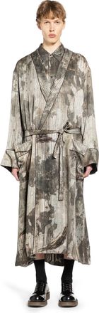 Ziggy Chen Digital Print Long Robe