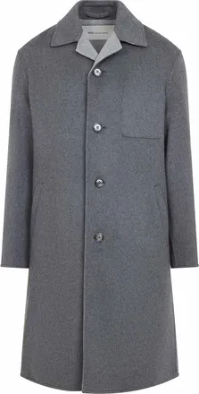 Ami Manteau Au Genou - Blanc