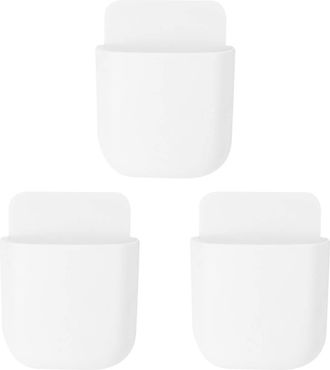 TOPBATHY 3-Teilige Fernbedienung Halter Organizer Wandhalterung Organisator Medien Organizer TV-Fernbedienung Aufbewahrungsbox