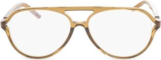 Jacquemus unisex, Accessoires, Beige, Taille: ONE Size Pilot-frame Lunettes