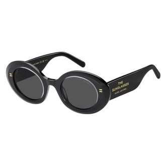 Marc Jacobs Femme, Accessoires, Noir, Taille: 47 MM Lunettes de soleil élégantes