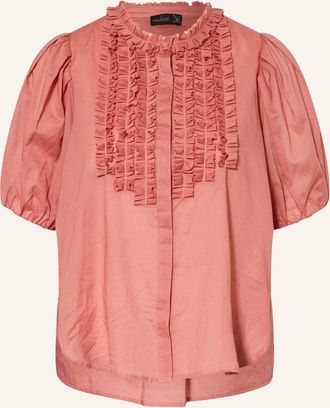 van Laack Van Laack Bluse Vl-Teona-Xx Mit R&uuml;schen rot