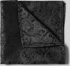 Monti Seideneinstecktuch mit Allover-Muster