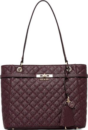 Guess Co sac porté épaule Idra 4G - Violet