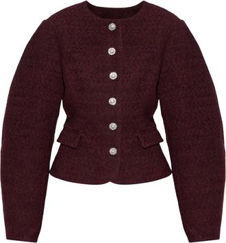 Rotate Jacke mit schimmernden Kn&ouml;pfen - - Jackets - Damen - Rot - M