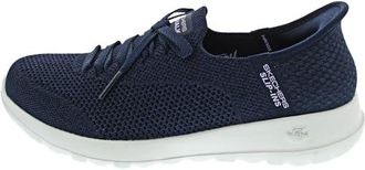 Skechers Go Walk Joy Abby Baskets &agrave; Enfiler Mains Libres pour Femme, Bleu Marine, 39 EU
