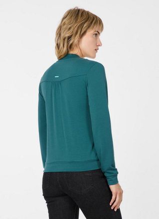 Ragwear Sweatjacke KENIANE Unbrushed mit Viskoseanteil f&uuml;r sportives Finish