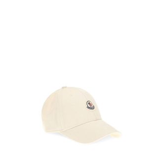 Moncler Womens Beige Cotton Cap (baseball Hat)