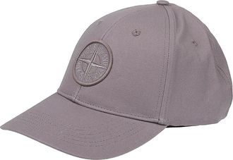 Stone Island Homme, Accessoires, Gris, Taille: ONE Size Casquette de baseball avec logo