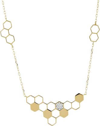 Edenly Halskette Enthüllung - Gelbgold, 18 Karat, mit Diamanten