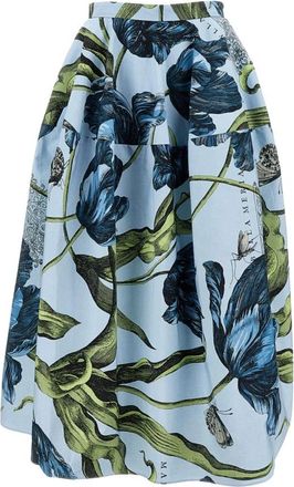 Erdem Femme, Jupes, Multicolore, Taille: 36 FR Midi Circle Skirt