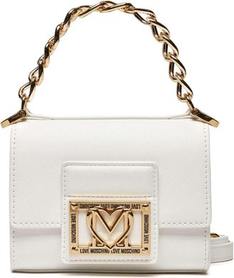 Love Moschino Damen MINIBAG, Weiß MINIBAG, Weiß