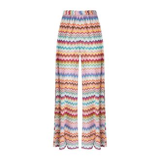 Missoni Viskose Strandhose - - Trousers - Damen - Mehrfarbig - 3XS