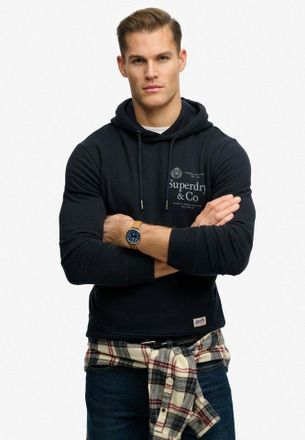 Superdry Kapuzensweatshirt 1954 COMPANY RELAXED HOOD Baumwollmischung, relaxed fit