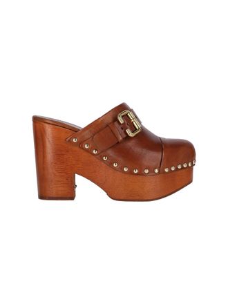 Chloé Jeannette Wedge Mules