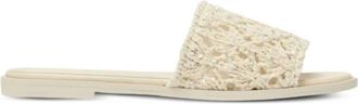 Fabiana Filippi Femme, Chaussures, Blanc, Taille: 40 EU Ciabattina Slider