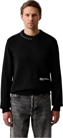 Karl Lagerfeld Herren, Strickwaren, Schwarzk, XLGr&ouml;&szlig;e