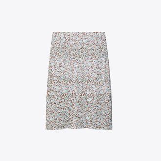 Tory Burch Damen Faltenrock aus Viskose