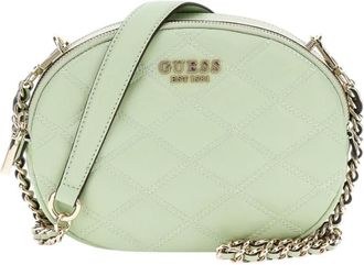 Guess Femme, Sacs, Vert, Taille: ONE Size Sac &agrave; Bandouli&egrave;re Vert Matelass&eacute;