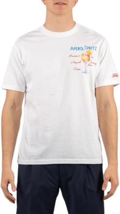 Saint Barth Homme, Tops, Blanc, Taille: S T-Shirt