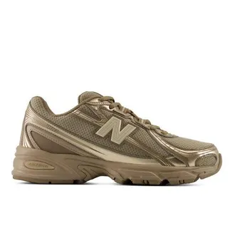 New Balance Unisex 740 in Braun/Grau, Synthetik, Gr&ouml;&szlig;e 37.5