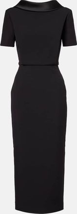 Roland Mouret Midikleid aus Crêpe