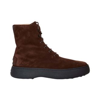 Tod's Homme, Chaussures, Brun, Taille: 43 EU Polacco Winter Gommino Bottes
