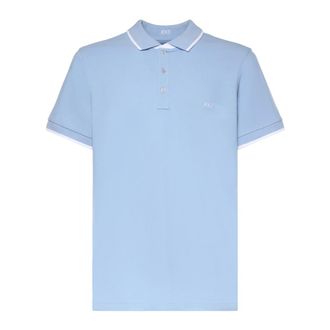 Fay Polo Shirts - - Tops - Herren - Blau - 3XL