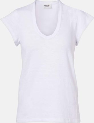 Isabel Marant T-Shirt Zankou aus Leinen