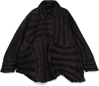 JNBY Gesteppte Irregular Tangente Jacke - Schwarz