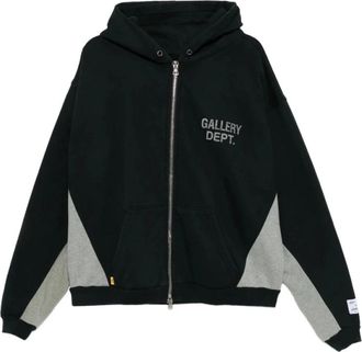 Gallery Dept. Homme, Sweatshirts et sweats &agrave; capuche, Noir, Taille: XL SweaT-shirt Zipp&eacute;