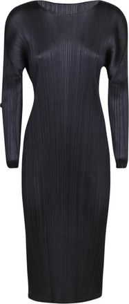 Issey Miyake Femme, Robes, Noir, Taille: 42 FR Monthly Colors: February Midi Dress