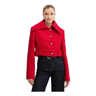 Patou Wollmischungs-Tweedjacke - - Jackets - Damen - Rot - S