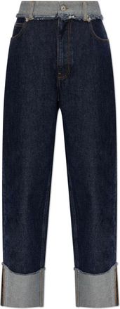 Marni Femme, Jeans, Bleu, Taille: 40 FR Jeans &agrave; lenvers