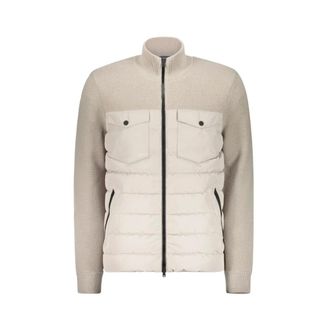 Herno Homme, Sweatshirts et sweats &agrave; capuche, Beige, Taille: L Herno Beige Virgin Wool Clothing